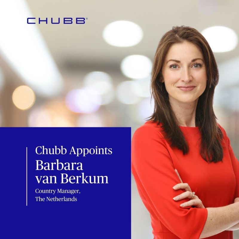 Nieuws: Chubb stelt Barbara van Berkum aan als Country Manager voor ...